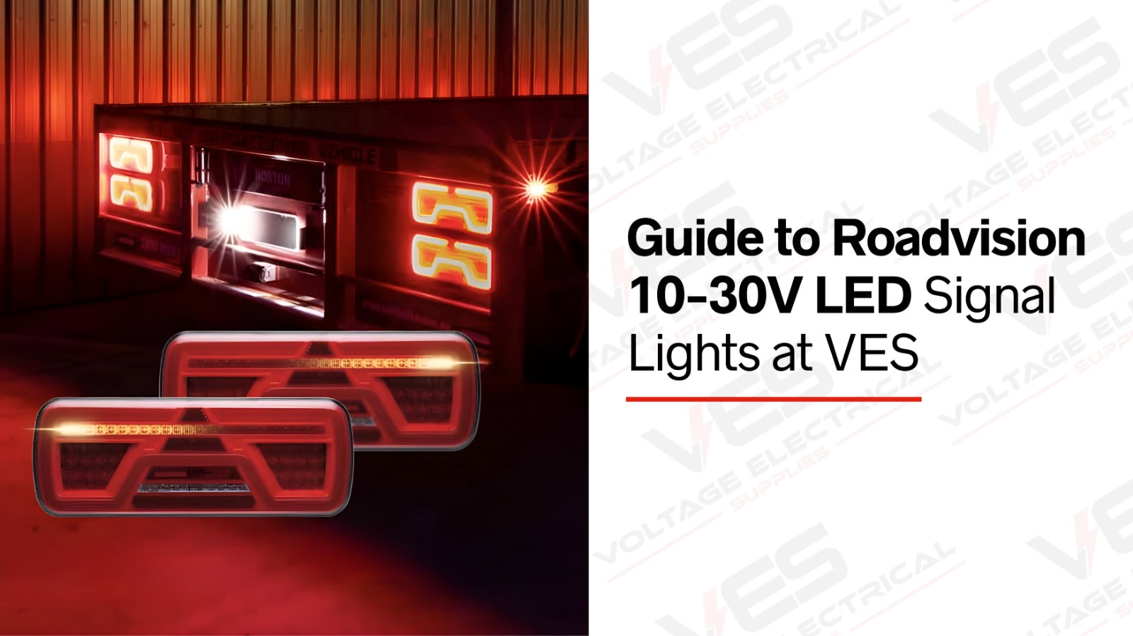 Guide to Roadvision 10-30V LED Signal Lights at VES – Voltage ...