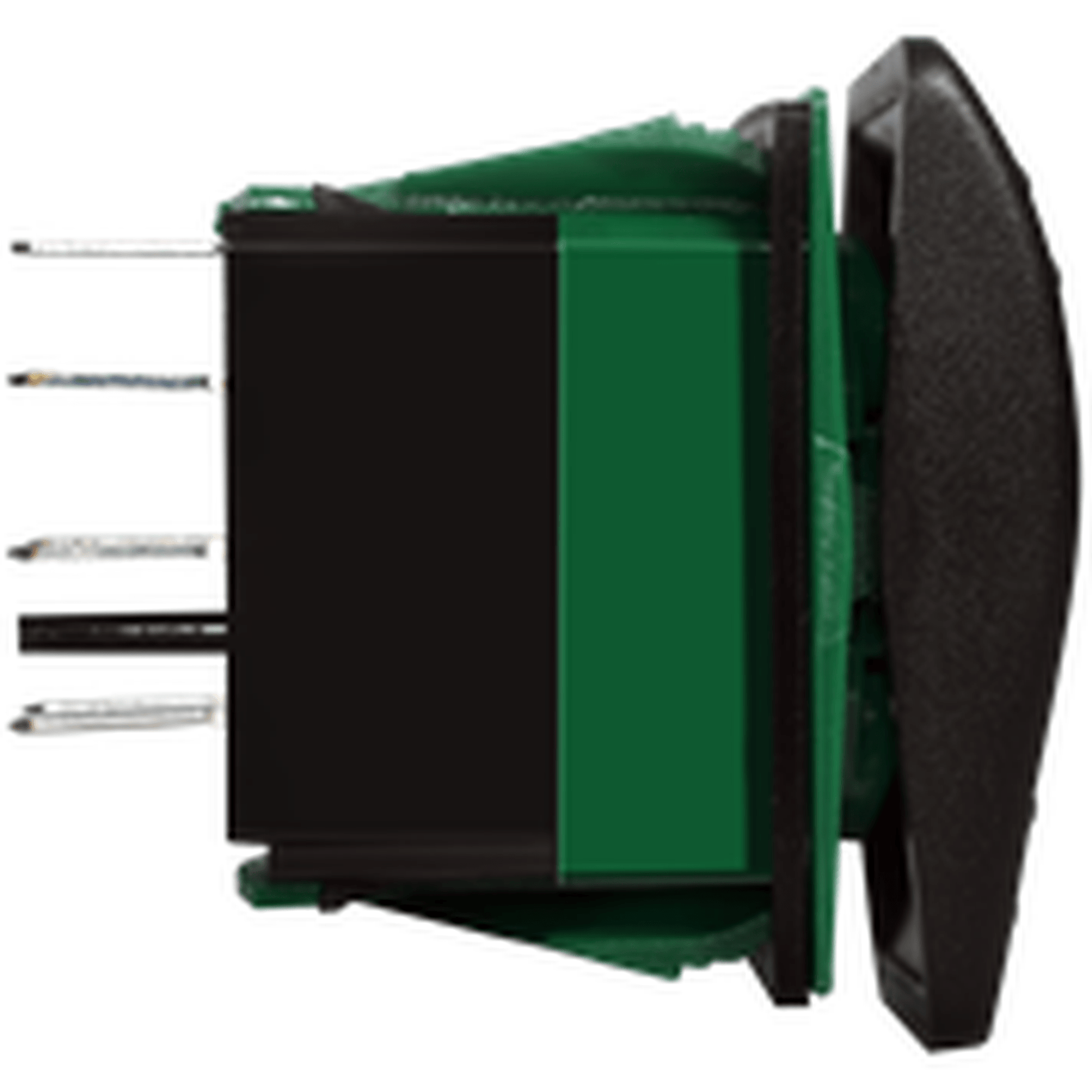 Enerdrive 7 Pin On-Off-On DPDT Rocker Switch, Green – Voltage ...