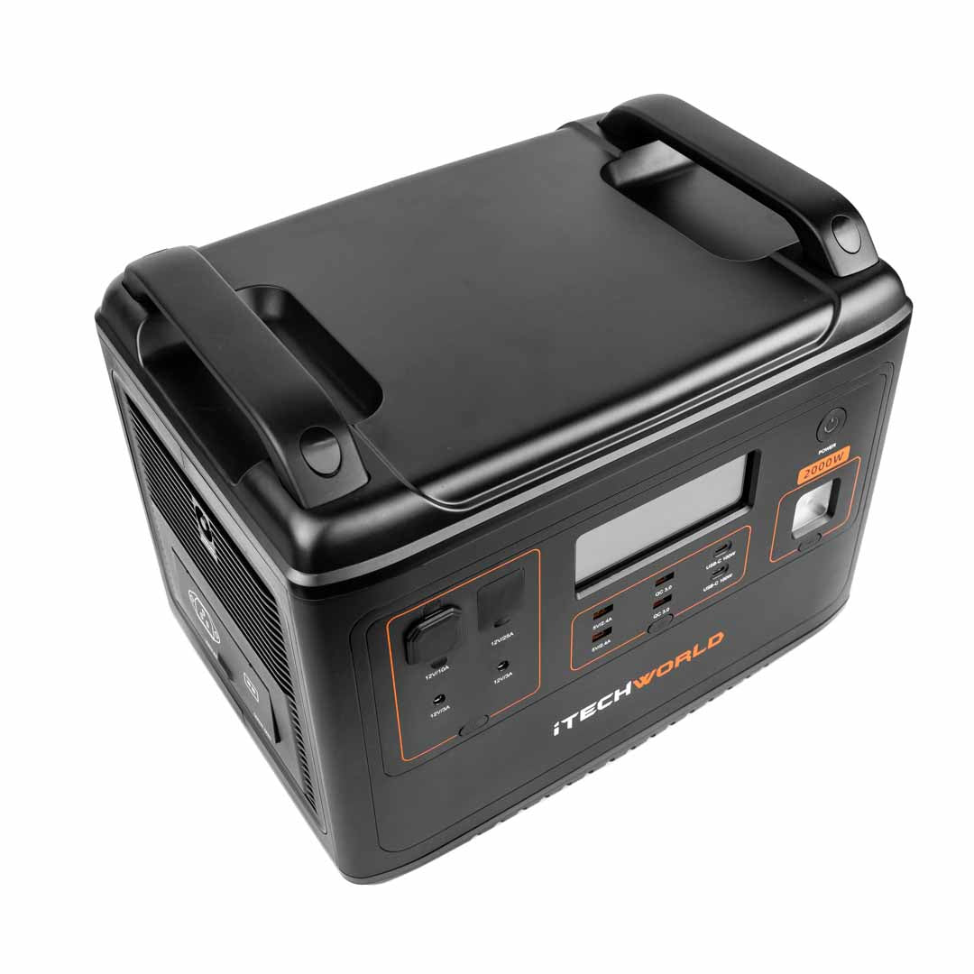 iTechworld PS2000 2000W Portable Power Station | 160Ah Backup – Voltage ...