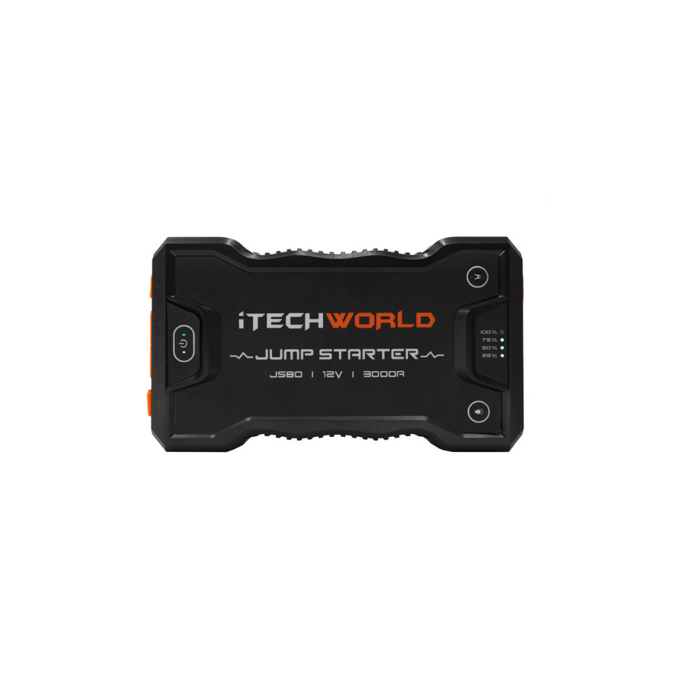 iTechworld JS80 Lithium Jump Starter and Backup Power Bank 3000A – Voltage Electrical Supplies