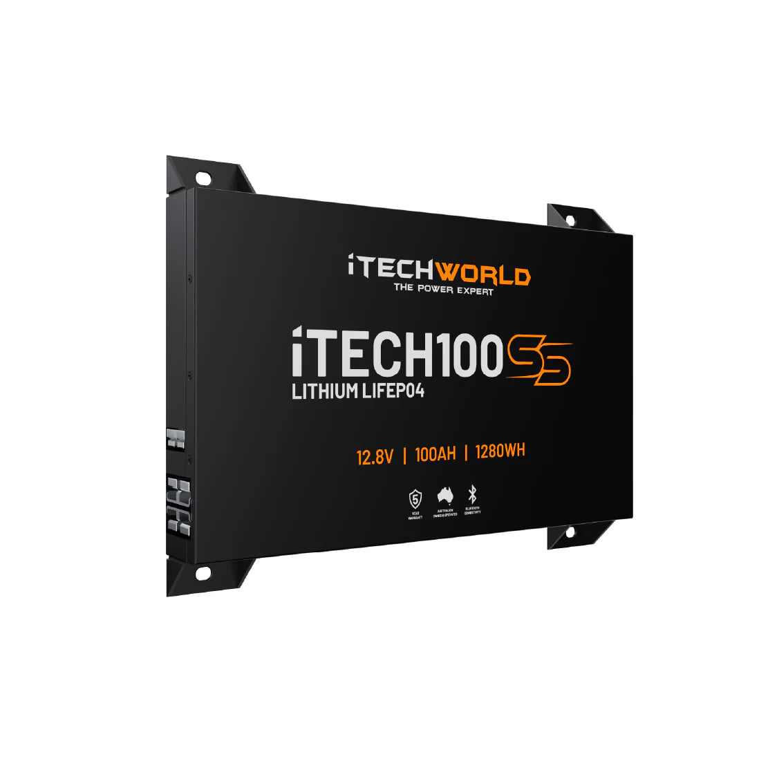 iTechworld iTECH100SS Super Slim Deep Cycle Lithium Battery with Bluet ...